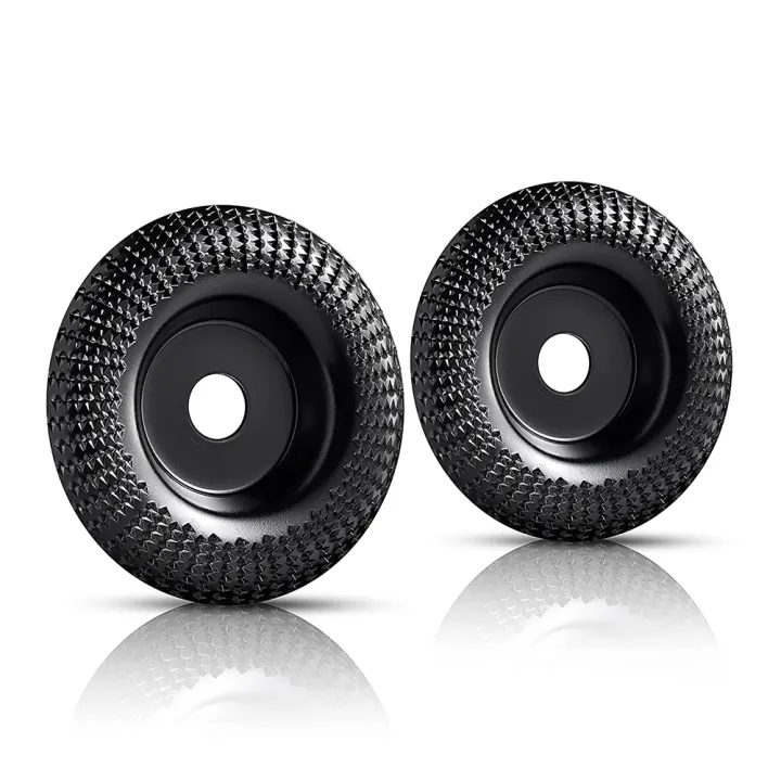 2 Pack Wood Carving Disc Grinder Wheel Disc Coarse Grinding Dish for ...