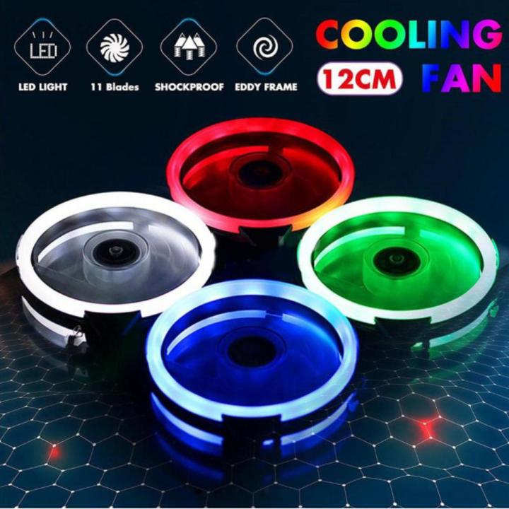 Rgb Cooling Fan Led Light 120Mm For Desktop Pc - Vibrant Lighting ...