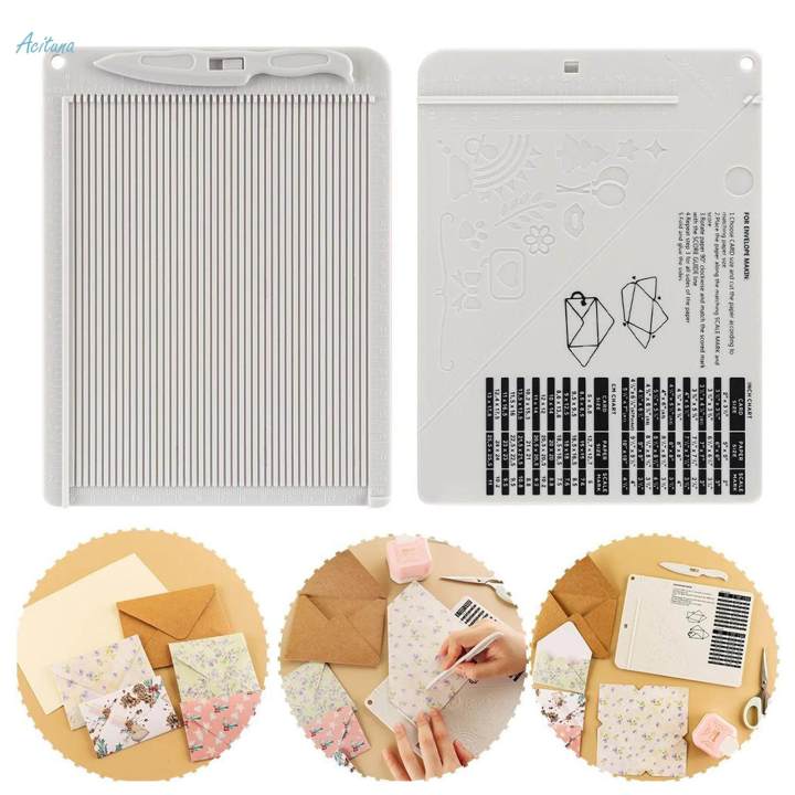 Score Board Set DIY Paper Punch Decorative Envelope Maker Score and ...