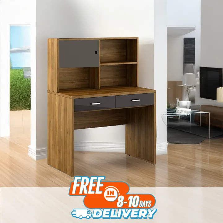 Computer or Study Table with Bookshelf for Children | Home Office Desk ...