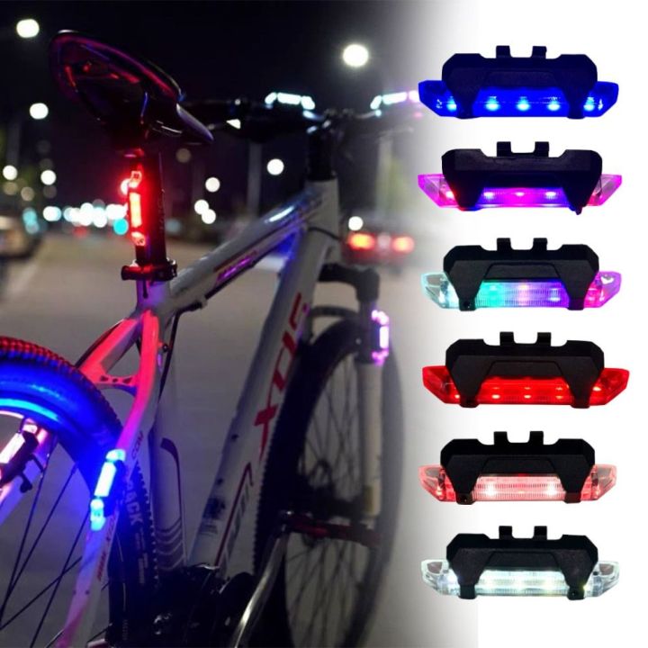 Durable Waterproof Rear Bike Tail Light USB Rechargeable Night Riding Lights Ultra Bright ...