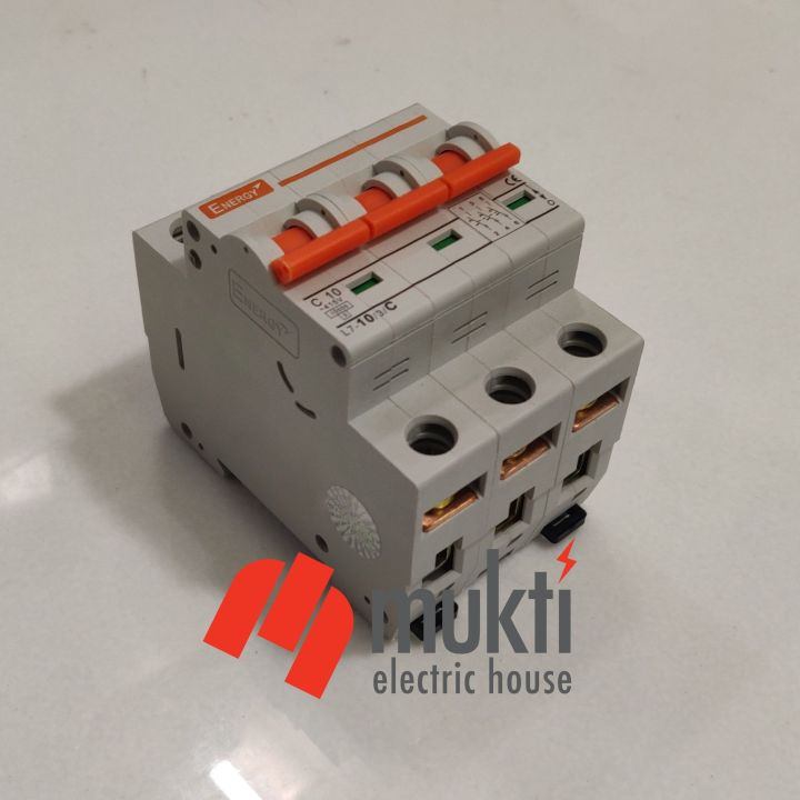 Energy MCB TP 40A 10kA Miniature Circuit Breaker Three Pole 3P | Daraz.com.bd