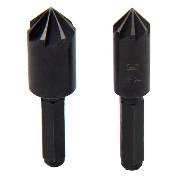 KOGEEK High Carbon Steel Chamfer Hex Handle Countersink Boring Set for ...