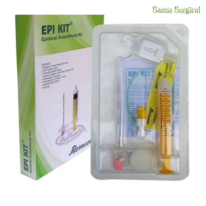 Epidural Kit Romsons (Epi Kits), For Hospital, Packaging Type: 1Box ...