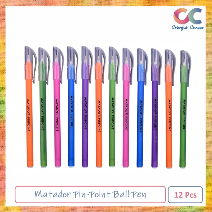 Matador Pin-Point Ball Pen 12 Pcs | Daraz.com.bd