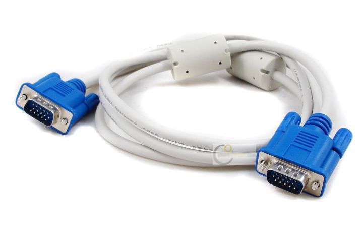 VGA Cable 5 Meter - White | Daraz.com.bd