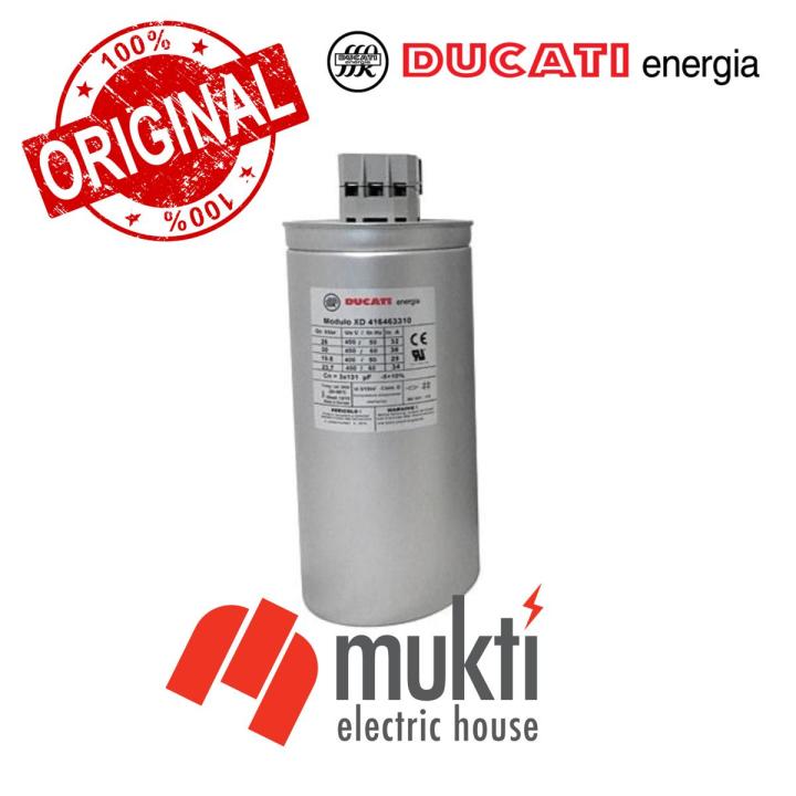 DUCATI ENERGIA ITALY 15 kVAR 415V/440V Capacitor PFI Bank Power Factor ...