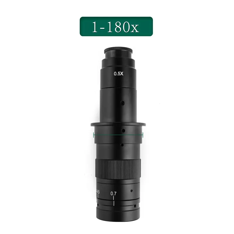 VGA 13MP Monocular Microscope Digital Camera Set 180X Adjustable Lens ...