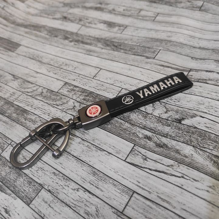Yamaha Universal Leather Logo Key Ring For Bike Motorcycle Car ...