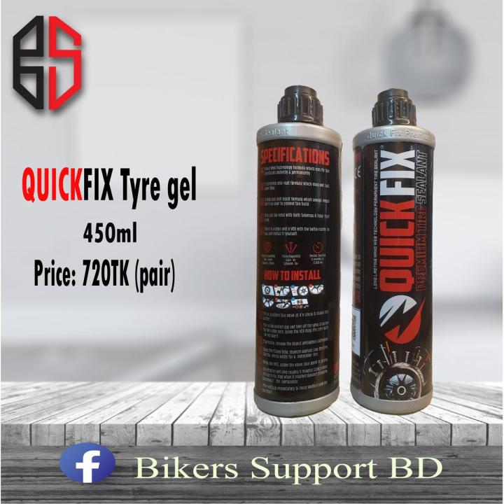 quickfix tire gel (2 piece) for motorccle | Daraz.com.bd