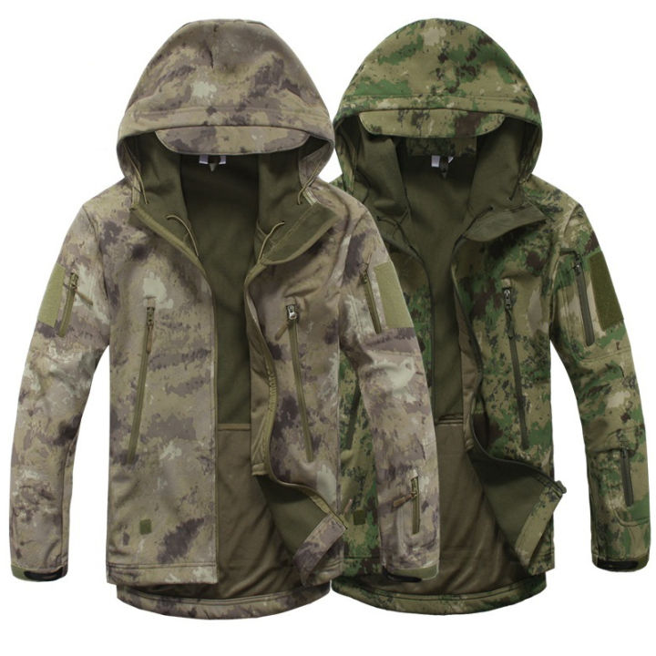 Lurker Soft Shell Camouflage Military Jacket Men Waterproof Army ...