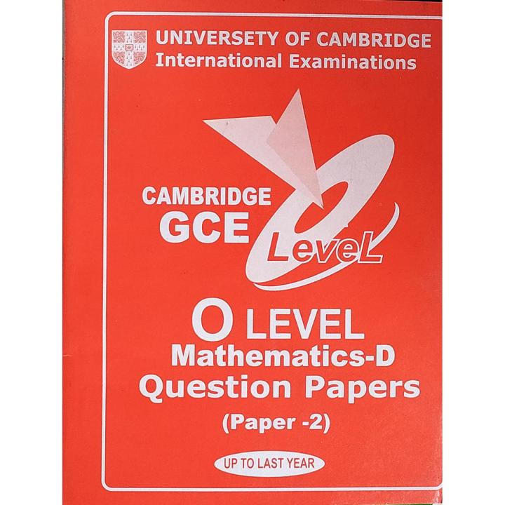 Edexcel (GCSE 9-1) O Level Mathematics - D (Paper -2) Year Wise ...