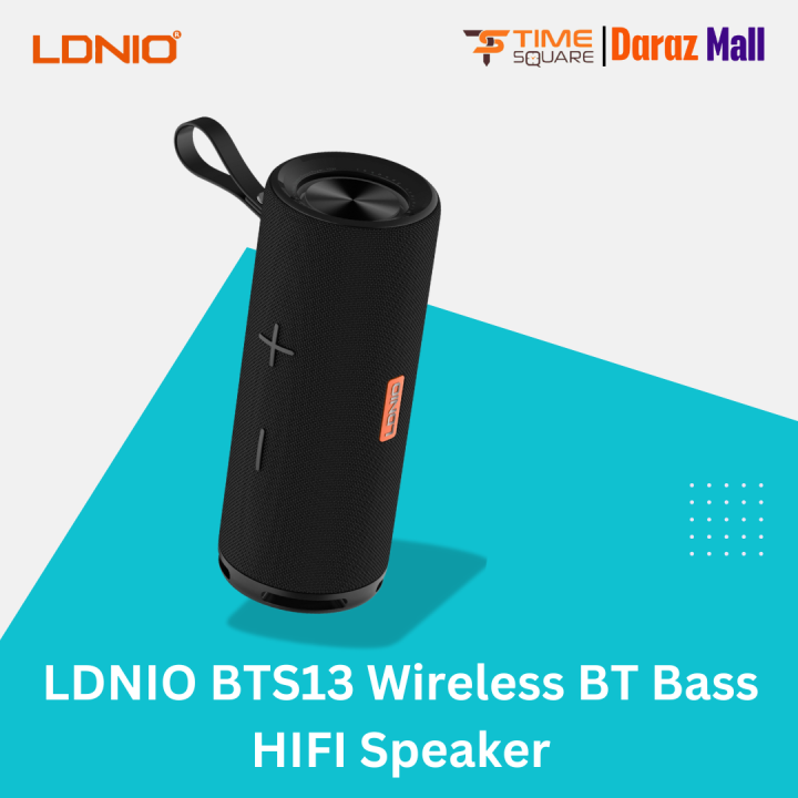 LDNIO BTS13 Wireless Speaker - Time Square | Daraz.com.bd