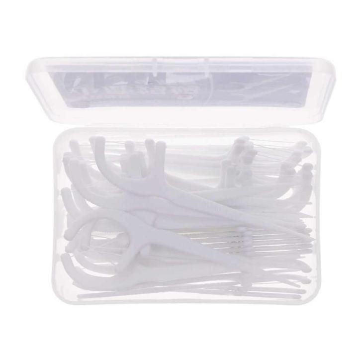 Dental Floss Interdental Brush Clean Teeth Dental Floss Stick ...