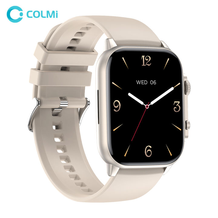 COLMI C81 Smartwatch 2.0″ Gold Color AMOLED Screen Support AOD IP68 ...