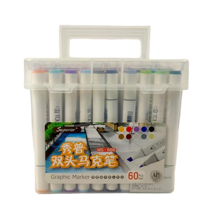 Superior Dual Tip Graphic Marker Set | Daraz.com.bd