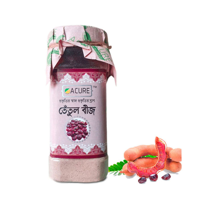 Acure Tamarind Seed Powder -Acure Tatul Biz Powder - 80gm | Daraz.com.bd