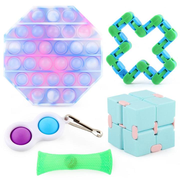 【happy one】5/24 Sensory Toys Set Relieves Stress and Anxiety Toy for Adults Fidget Toys Set ...