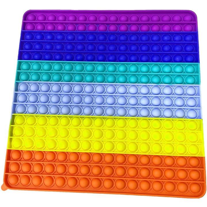 256 Holes-Super Jumbo Push Pop Fidget Toy Stress Relief and Anti ...