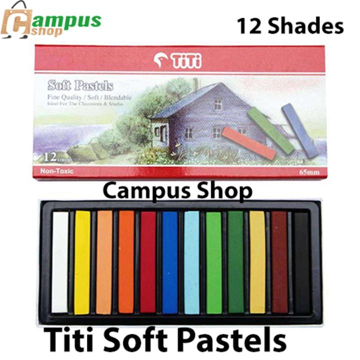 TiTi Soft Pastel 12 & 24 Color Box for Artists | Daraz.com.bd