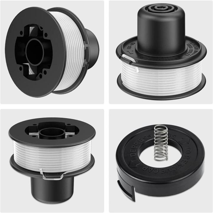 Grass Strimmer Line-3 x String Trimmer Replacement Spool Line 1 x ...