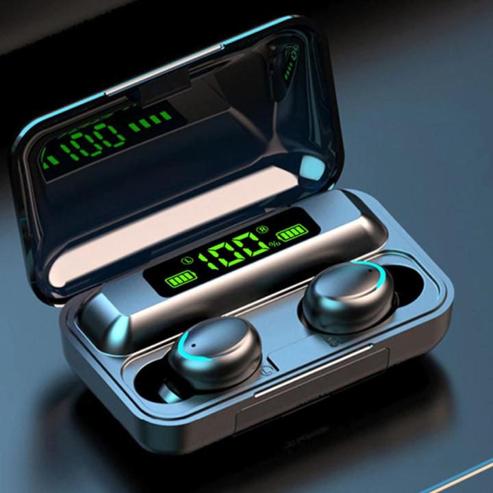 F9-5.1 TWS V5.0 Waterproof 9D Stereo True Wireless Earbuds - Bluetooth ...