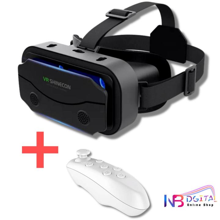 VR SHINECON G13 3D Virtual Reality VR Box Gaming Glasses Headset 4.7-7 ...