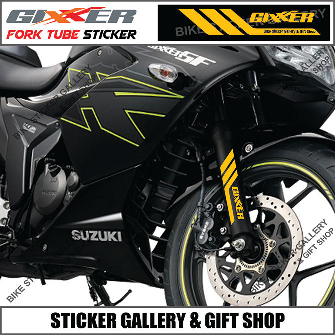 Fork Tube Sticker for GIXXER Bike > IIL Design > 1 pair ( Waterproof ...