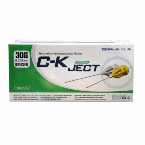 Dental Needles-30G(0.3 X 25mm) C-K Ject Hightest Quality, Dental ...