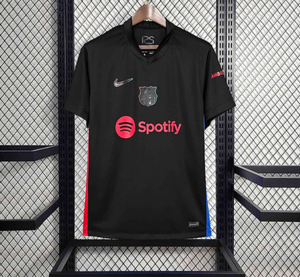 Barcelona Away Jersey 24/25 | Barcelona Black Jersey 2024 | Daraz.com.bd
