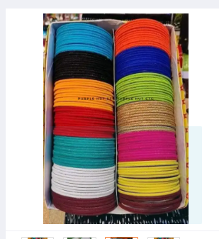 Metal Velvet Churi -12 dojon / full box | Daraz.com.bd