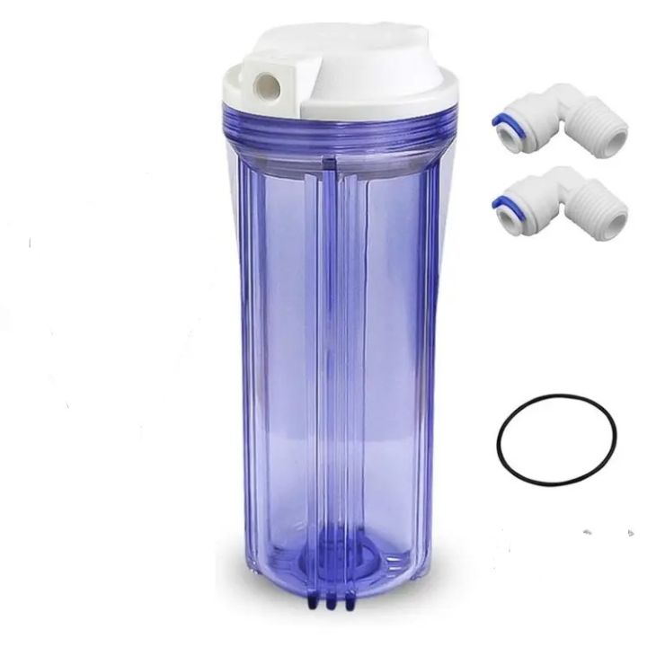 10 inch Clear filter Housing with pp filter for single iron removal ...