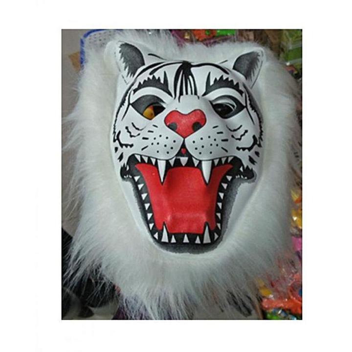 Plastic Fox Mask - White | Daraz.com.bd