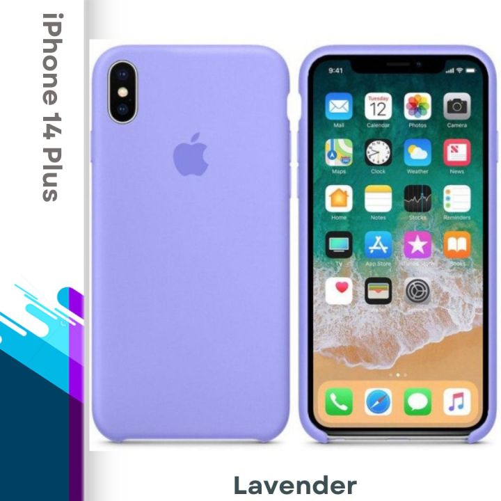 For iPhone 14 Plus - USG Premium Liquid Silicon Phone Case for Apple ...