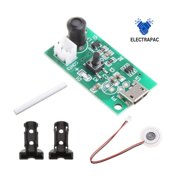 USB Mini Humidifier DIY Kits Mist Maker and Driver Circuit Board Fogger ...
