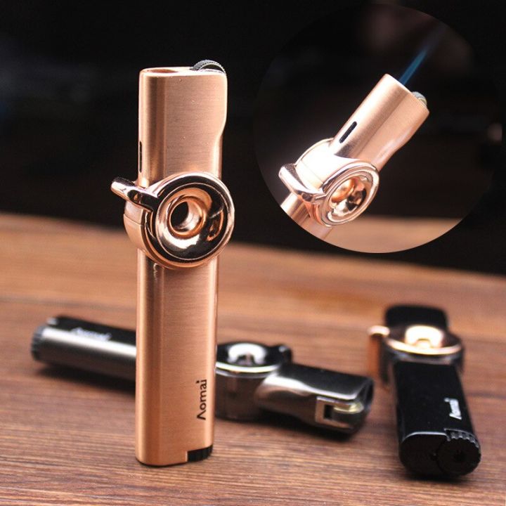 Metal Windproof Turbo Lighter Fire Jet Butane Lighter Gadgets For Men ...