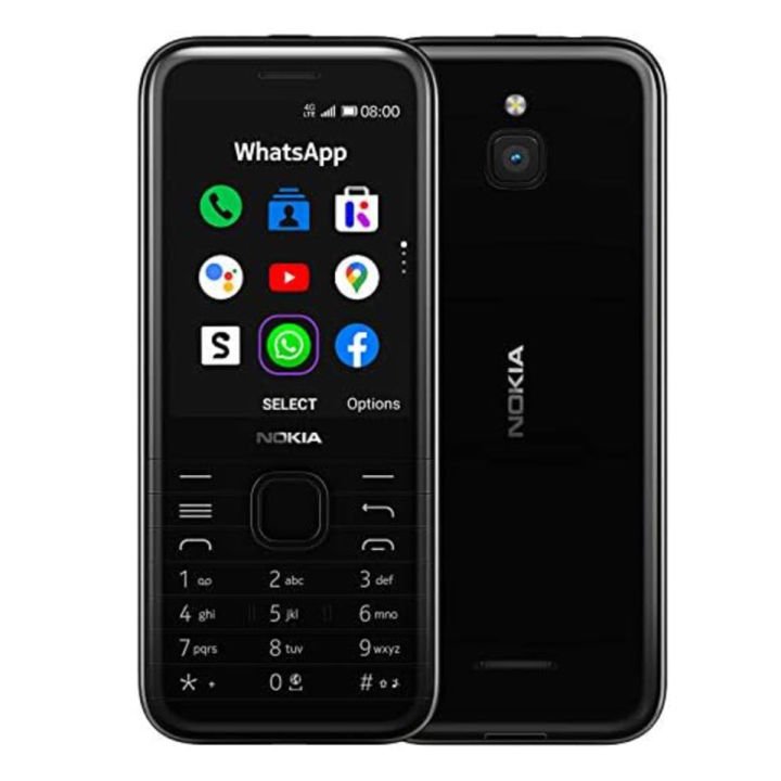 Nokia 8000 Ds (2020) 4G kaios supported Features Phone wifi hotsport ...