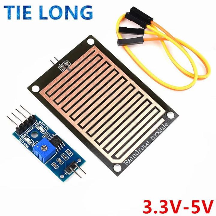 Snow Raindrops Detection Sensor Module Rain Weather Module Humidity For ...