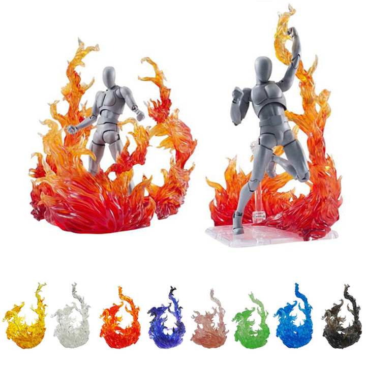 Flame Impact Effect Impact Model Action Figure Special Effect Action ...