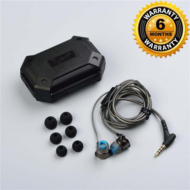 Original QKZ DM7 Metal super bass stereo Earphones | Daraz.com.bd