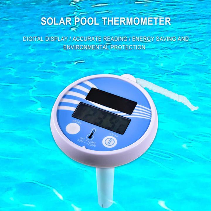 Floating Pool Thermometer Wireless - Swimming Pool Temperature ...