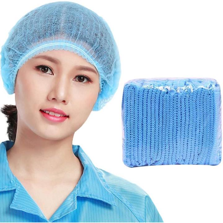 20 Caps Hair Net Protection for Doctors Nurses Kitchens Food Service ...