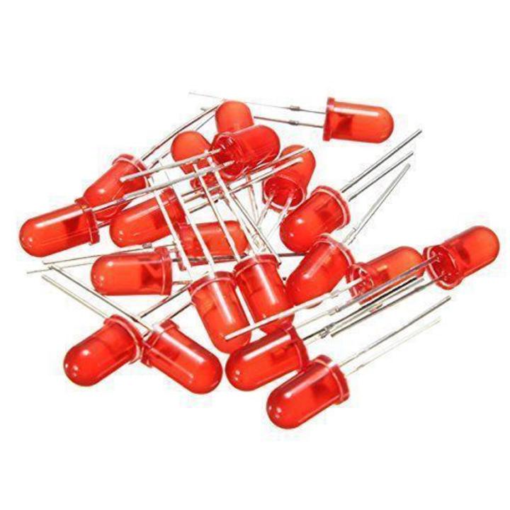 5mm Red LED 100 PCS | Daraz.com.bd