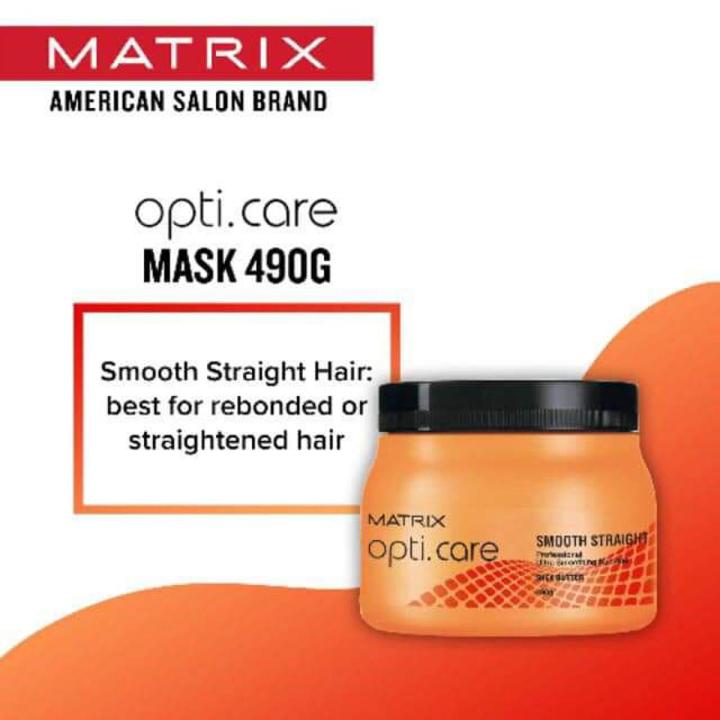 Matrix Opti Care Smooth Straight Masque 490g | Daraz.com.bd