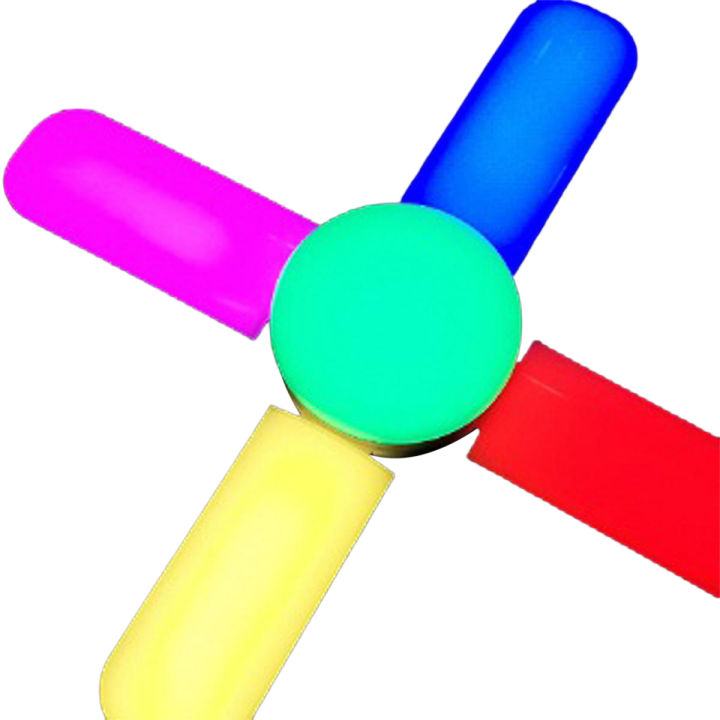 Foldable Led Fan 4 Blade Light , 5 Color Light- HEAVY DUTY BIG LIGHT ...