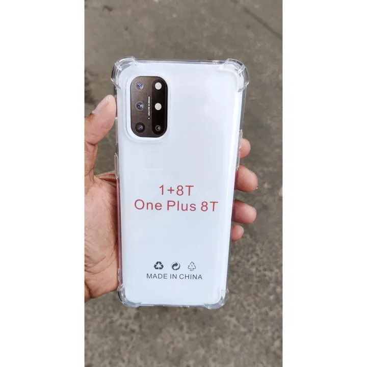 For OnePlus 8T Shockproof Transparent liquid Cristal clear long time ...