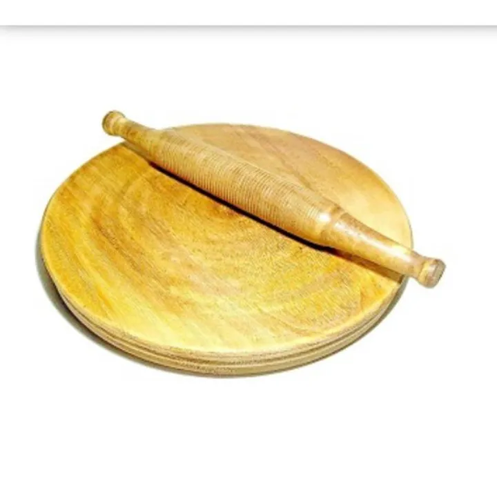 Roti Maker- Wooden Ruti Pira & Belon (12 inch size) | Daraz.com.bd
