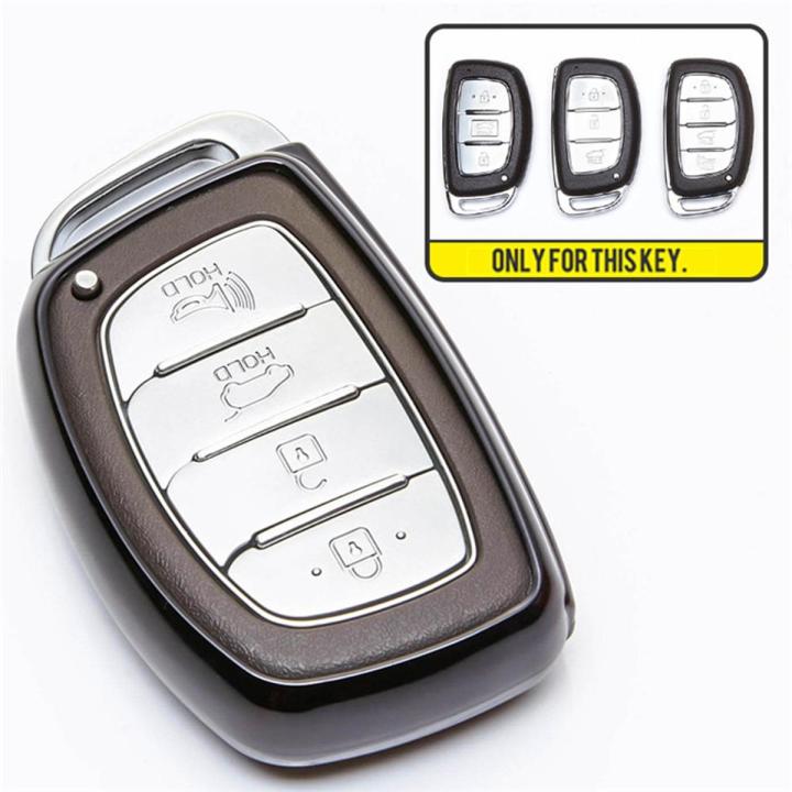 TPU Car Remote Key Fob Cover Case For Hyundai Creta I10 I20 Tucson ...