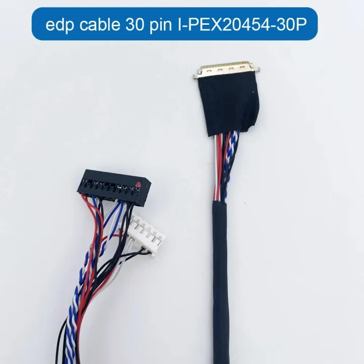 edp cable 30 pin I-PEX20454-30P with backlight terminal 0.5MM spacing ...