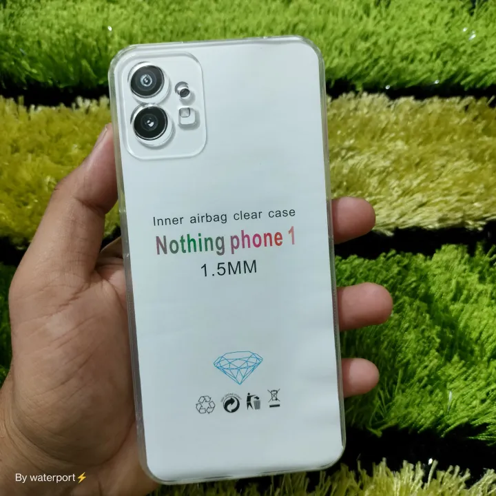 For Nothing Phone 1 Back Cover Soft Tpu No Bump With Side Full ...